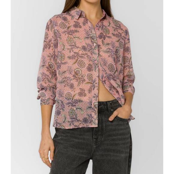 Velvet Heart | Tops | New Velvet Heart Chanelle Long Sleeve Blouse In ...